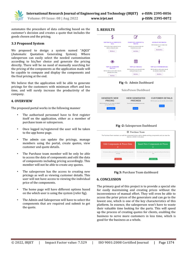 Automatic Quotation Generating System | PDF | Web Design and HTML ...