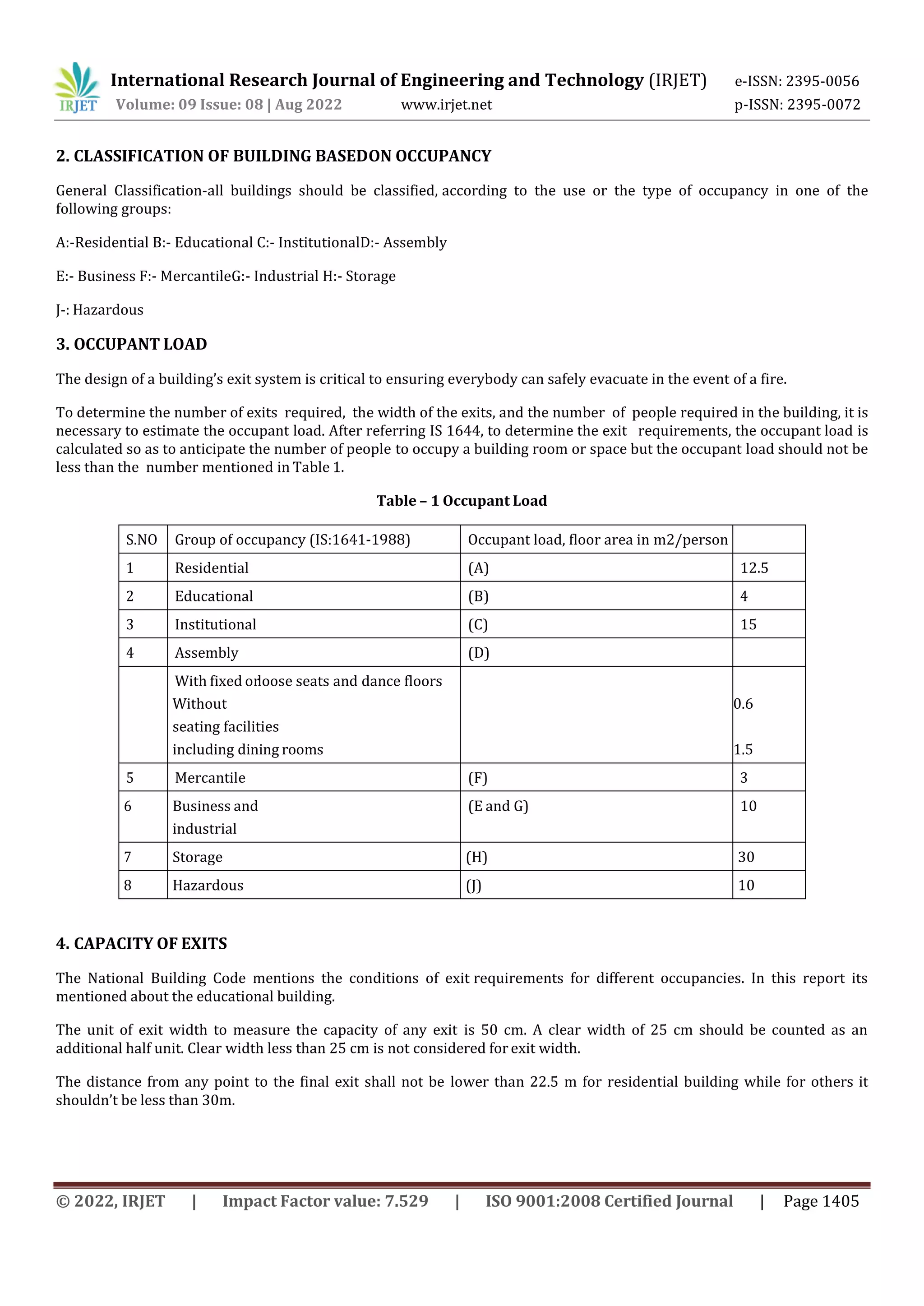 FIRE SAFETY OF AN EDUCATIONAL BUILDING | PDF