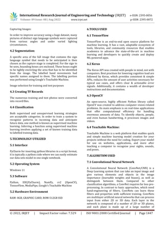 Real-Time Sign Language Detector | PDF | Ear, Nose and Throat Conditions | Diseases and Conditions
