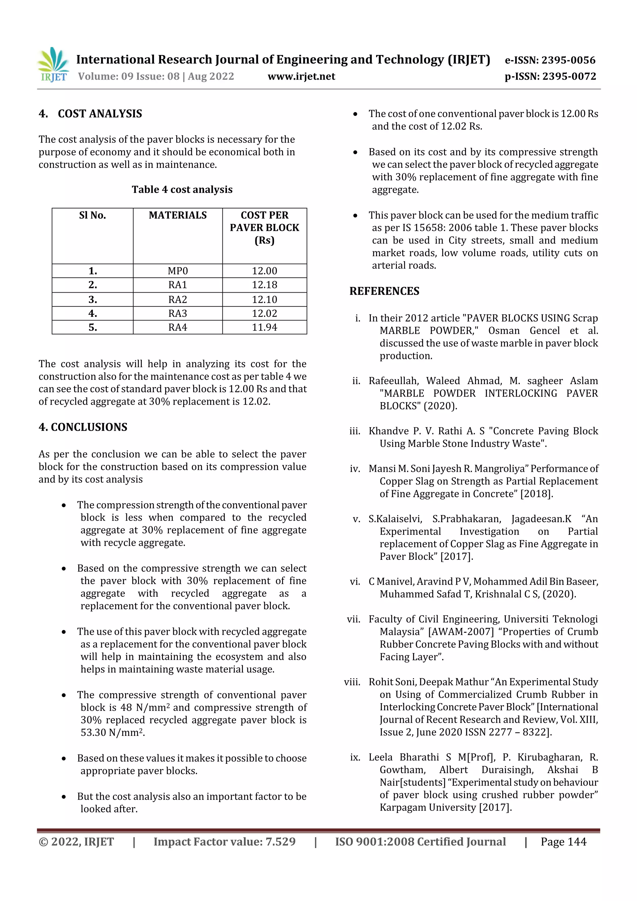 Utilization of industrial waste materials in the construction of ...