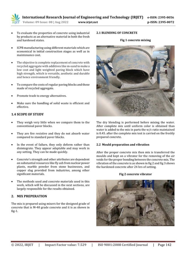 Utilization of industrial waste materials in the construction of ...