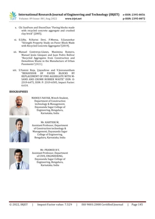 Utilization of industrial waste materials in the construction of ...