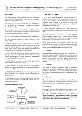A Review Paper on Cyber-Security | PDF