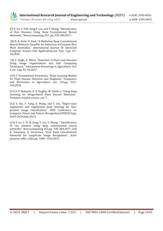 PADDY CROP DISEASE DETECTION USING SVM AND CNN ALGORITHM | PDF ...