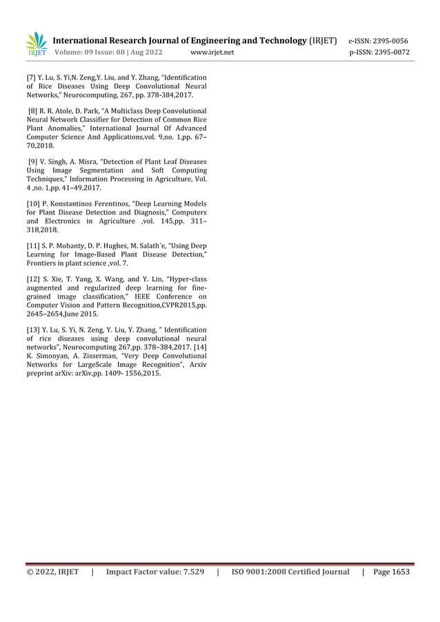 Paddy Crop Disease Detection Using Svm And Cnn Algorithm Pdf