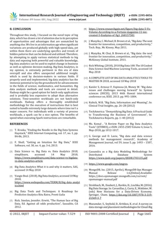 Analysis of Big Data | PDF