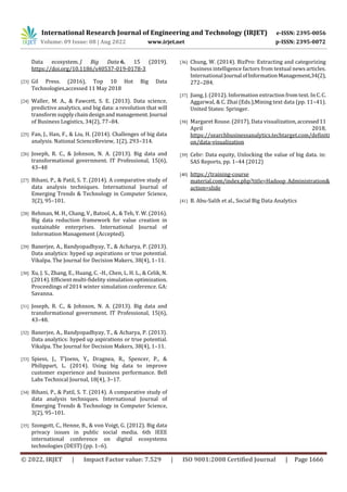 Analysis of Big Data | PDF