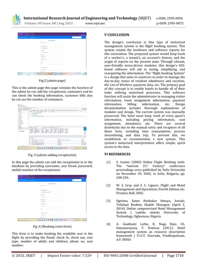 Flight Booking System | PDF