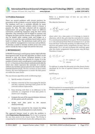 Accident Prediction System Using Machine Learning | PDF