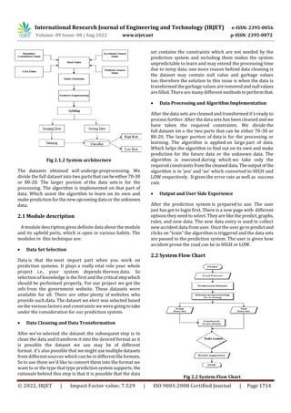Accident Prediction System Using Machine Learning | PDF
