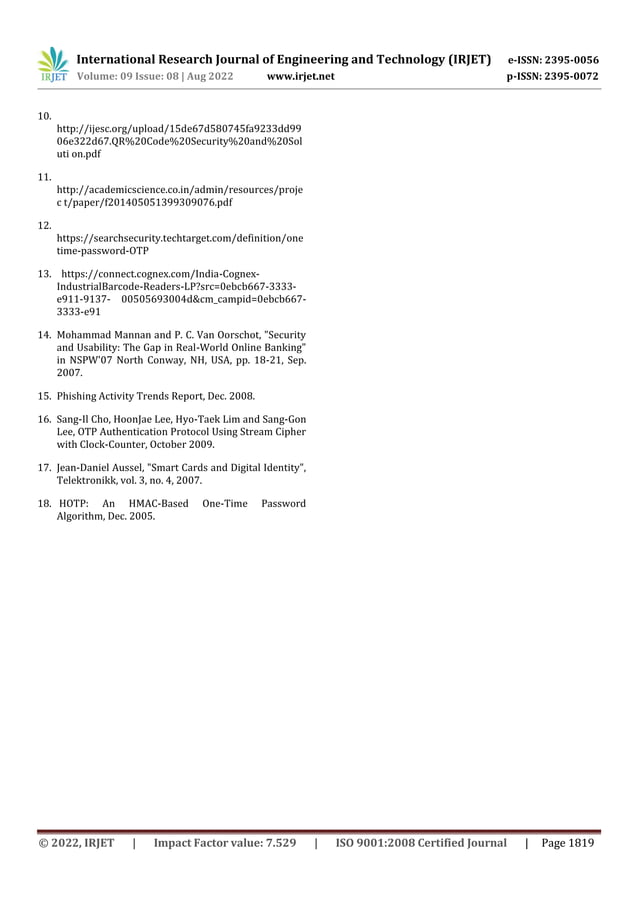 E Authenication System Using Qr Code And Otp Pdf 8603