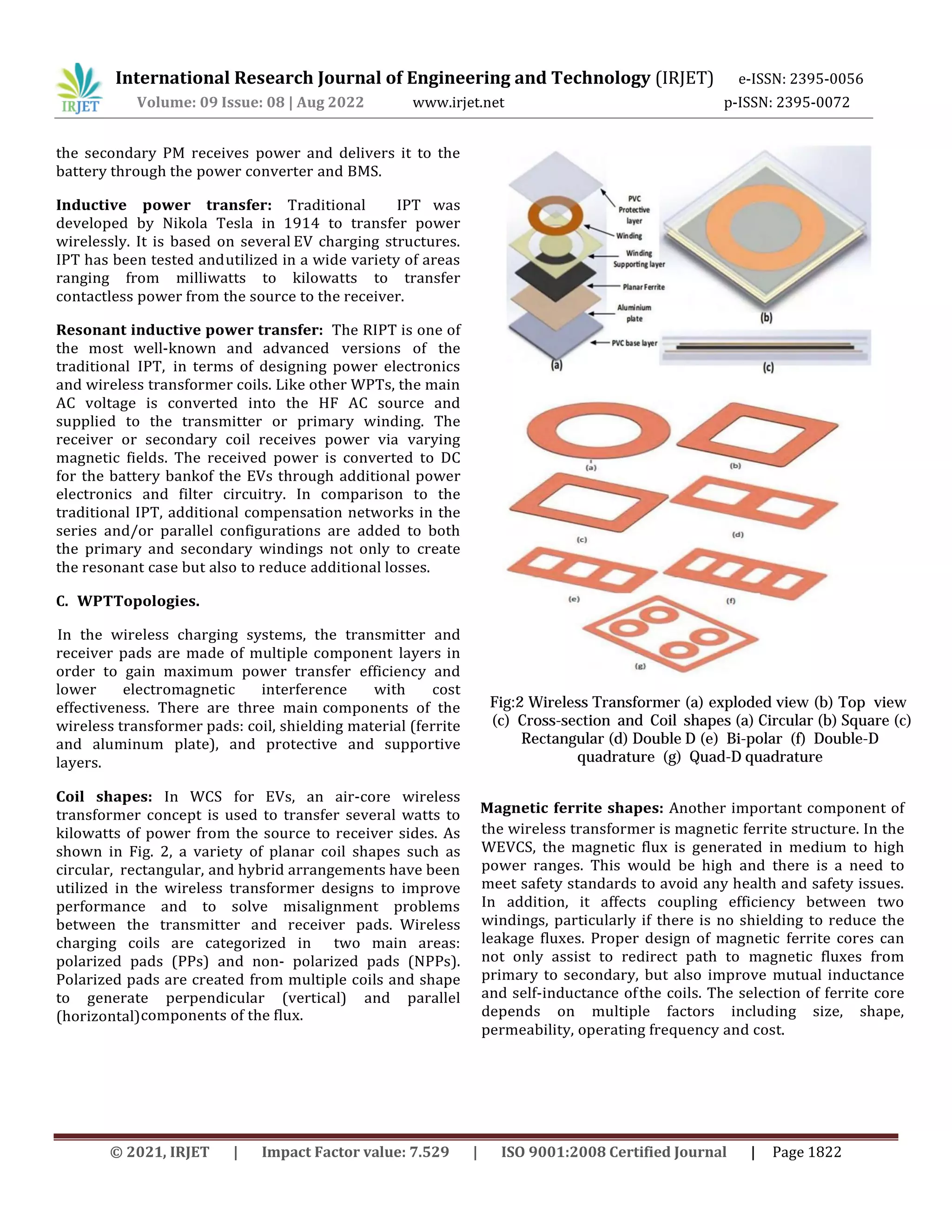 A review on fast wireless charging methods for Electric Vehicles. | PDF