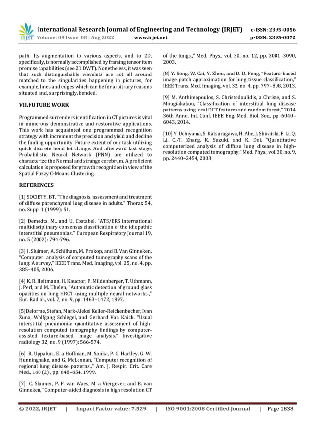 Analysis Of Lung Nodule Detection And Stage Classification Using Faster Rcnn Technique Pdf