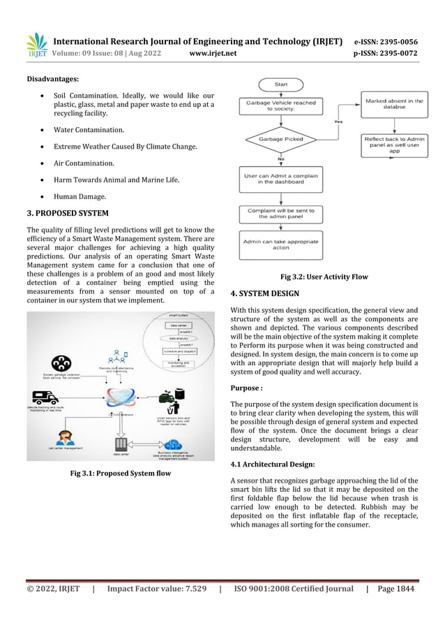 An Automated Machine Learning Approach For Smart Waste Management System | PDF