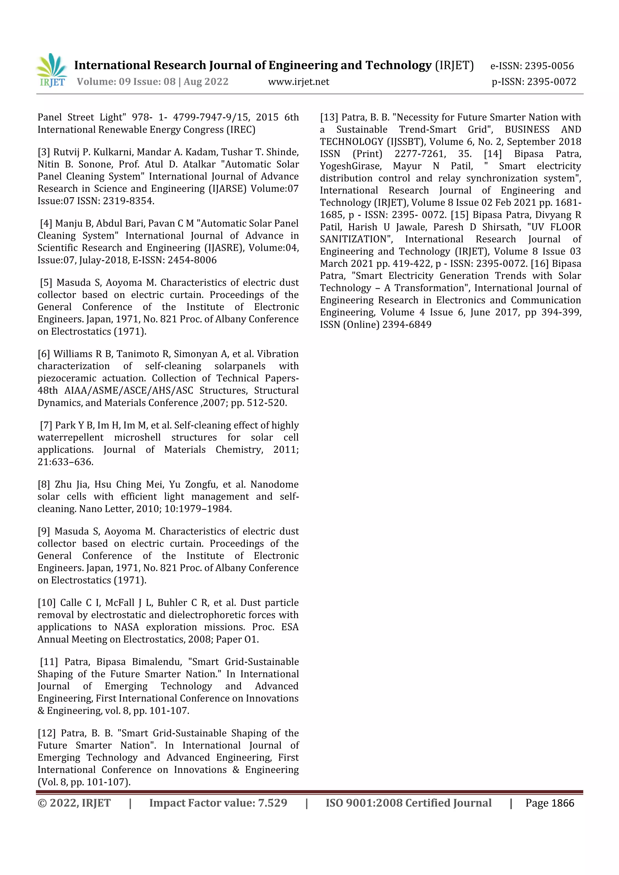 Automatic Solar Panel Cleaner using Arduino | PDF