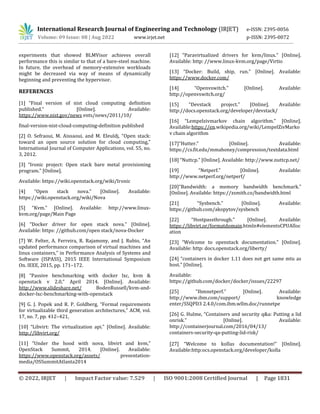 Baremetal Virtual machine migration on clouds | PDF