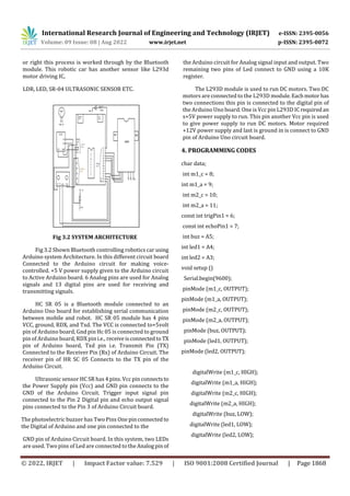 Arduino Based Bluetooth Controlled Robotic Car | PDF