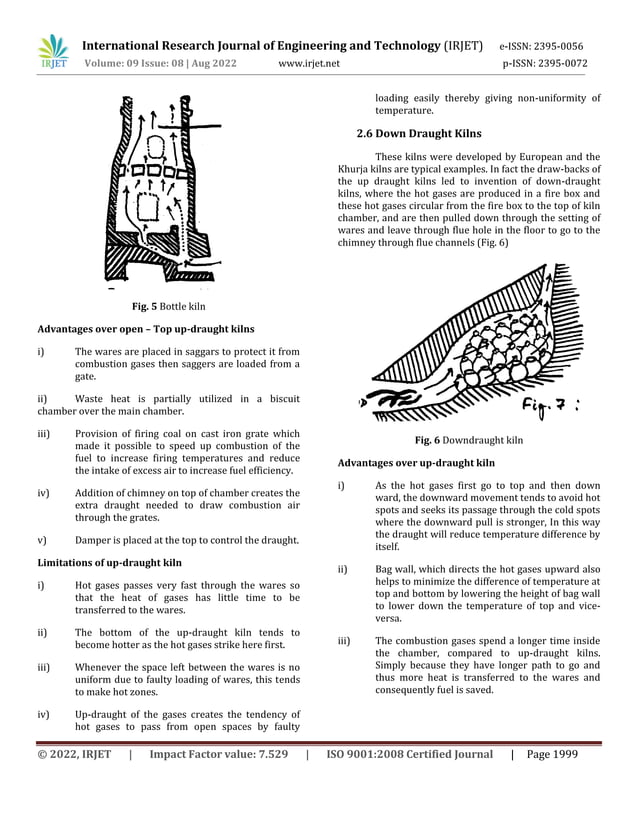 TRADITIONAL POTTERY KILNS FOR TERRACOTTA WARES | PDF | Woodworking ...