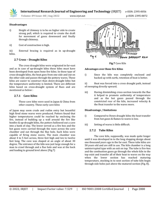 TRADITIONAL POTTERY KILNS FOR TERRACOTTA WARES | PDF | Woodworking ...