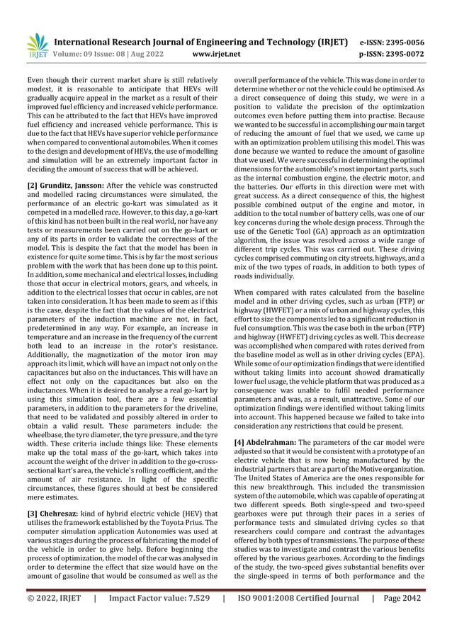 Dynamic Modeling and Simulation on a Hybrid Power System for Electric Vehicle Applications: A ...