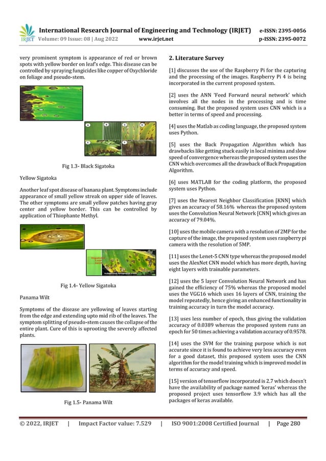 Green leaf disease detection and identification using Raspberry Pi | PDF