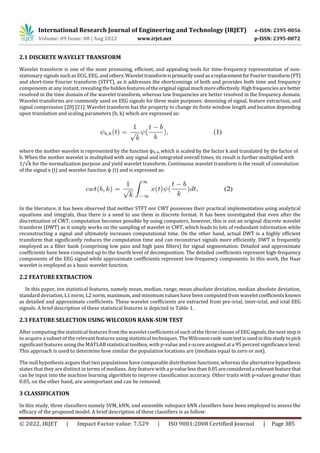 Wavelet-Based Approach for Automatic Seizure Detection Using EEG Signals | PDF