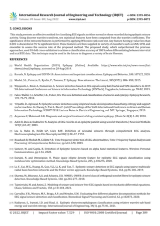 Wavelet-Based Approach for Automatic Seizure Detection Using EEG Signals | PDF
