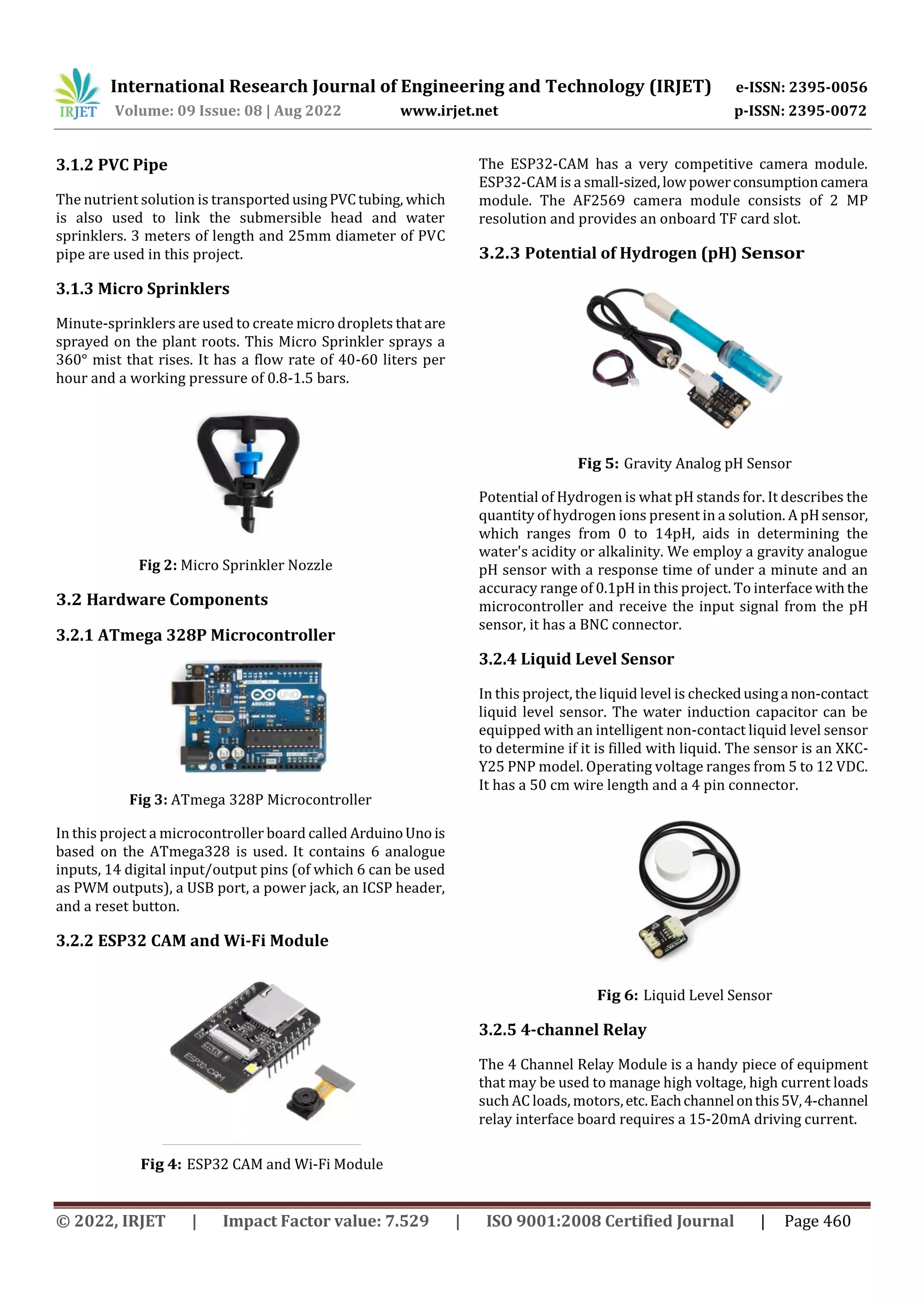 Smart Aeroponics Using IoT | PDF