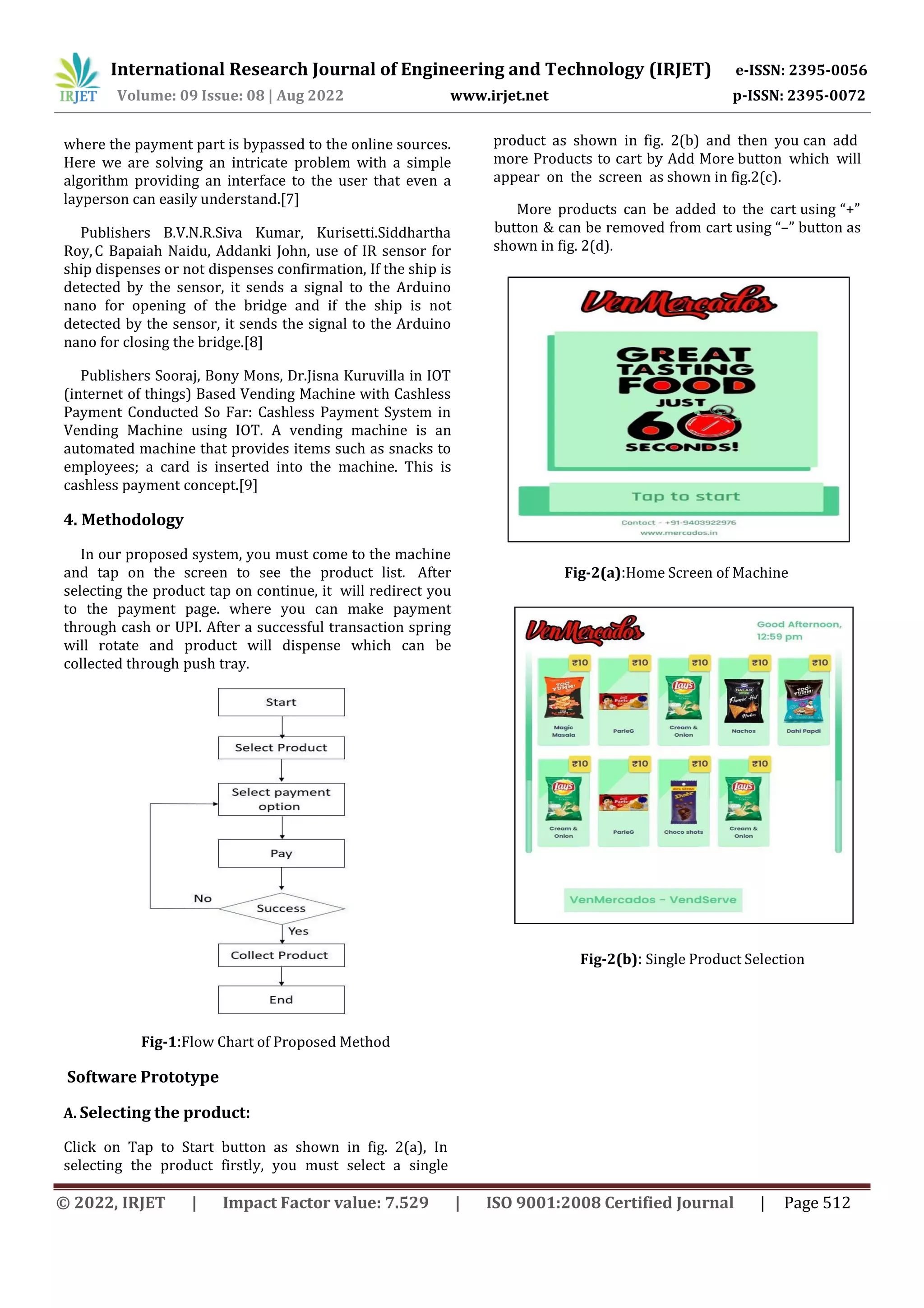 Smart Vending Machine | PDF