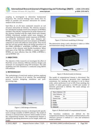Wind Load Analysis on High Rise Chimney using Computational Fluid Dynamics | PDF