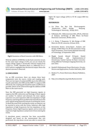 Design and Implementation of EMI Filter for DC-DC Power Converter | PDF