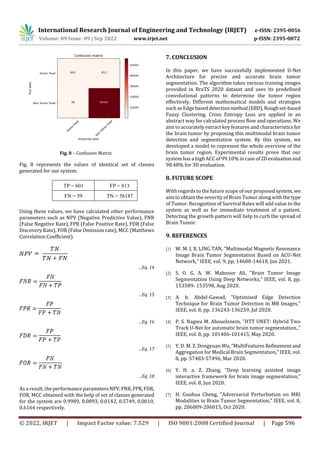 Brain Tumor Detection and Segmentation using UNET | PDF