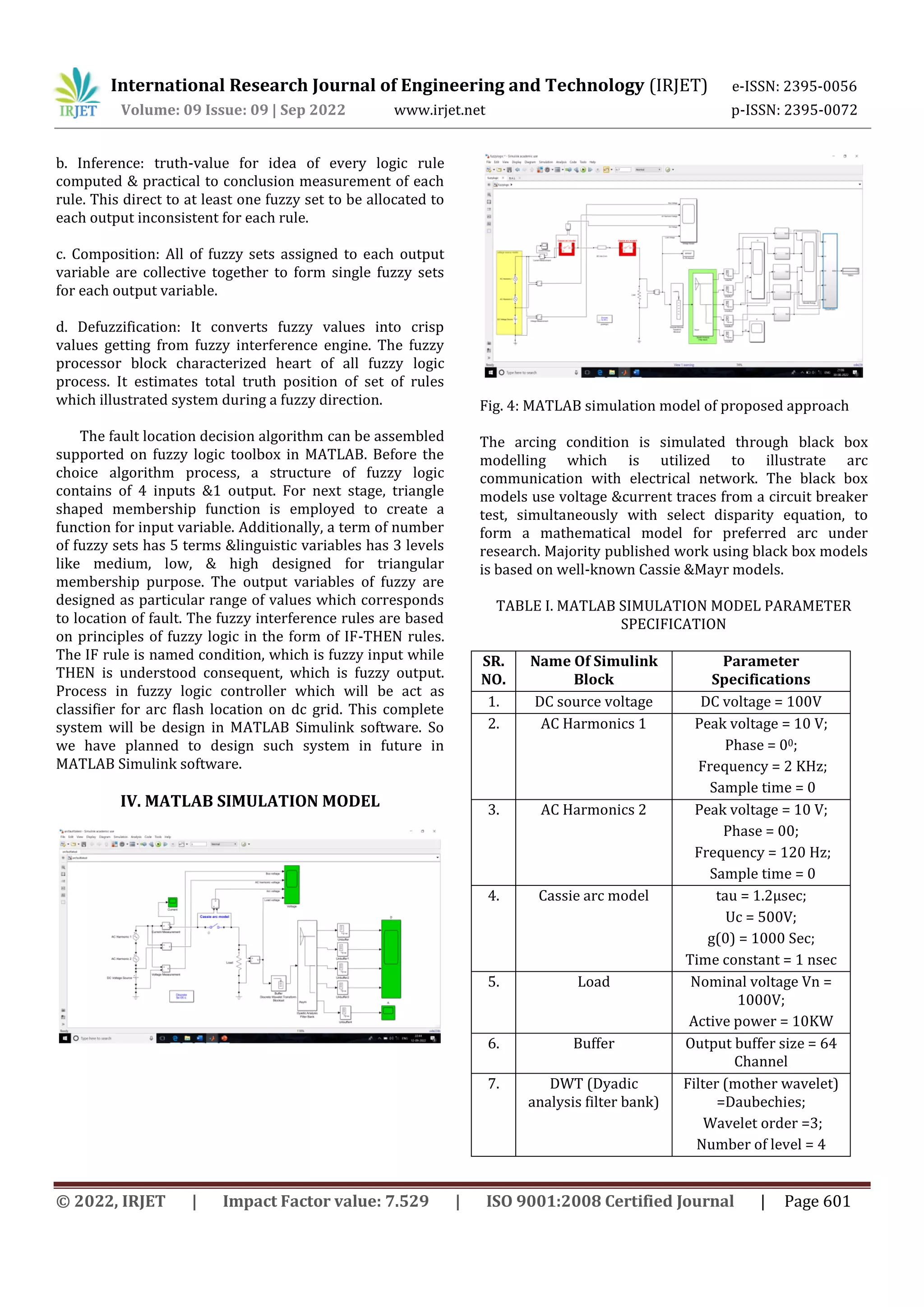 Arc Fault and Flash Signal Analysis and Detection in DC Distribution Systems Using Wavelet ...