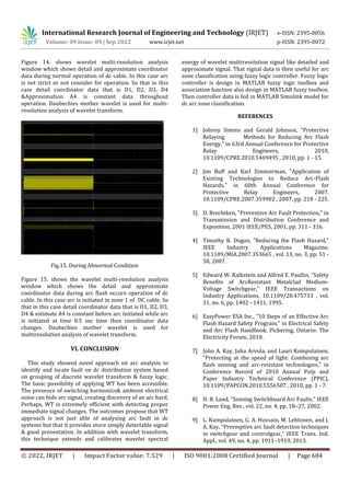 Arc Fault and Flash Signal Analysis and Detection in DC Distribution ...