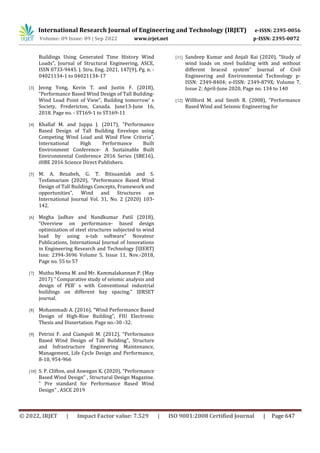 REVIEW ON PERFORMANCE BASED WIND ANALYSIS AND DESIGN | PDF | Civil ...