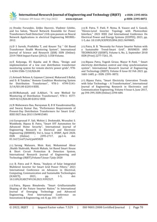 IoT Based Distribution Transformer Condition Monitoring System | PDF