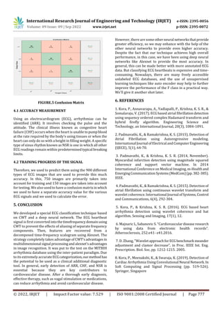 ECG signal analysis using continuous wavelet transformation and deep neural network | PDF