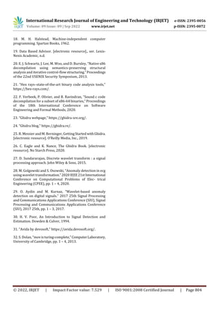 Binary Decompilation And Wavelet Analysis Were Used To Detect Avionics Supply Chain Non-Control ...