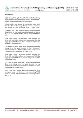 Reversible Data hiding in Encrypted Images using Deep Neural Network and MSB Prediction | PDF