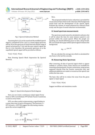Analysis of Speech Enhancement Incorporating Speech Recognition | PDF