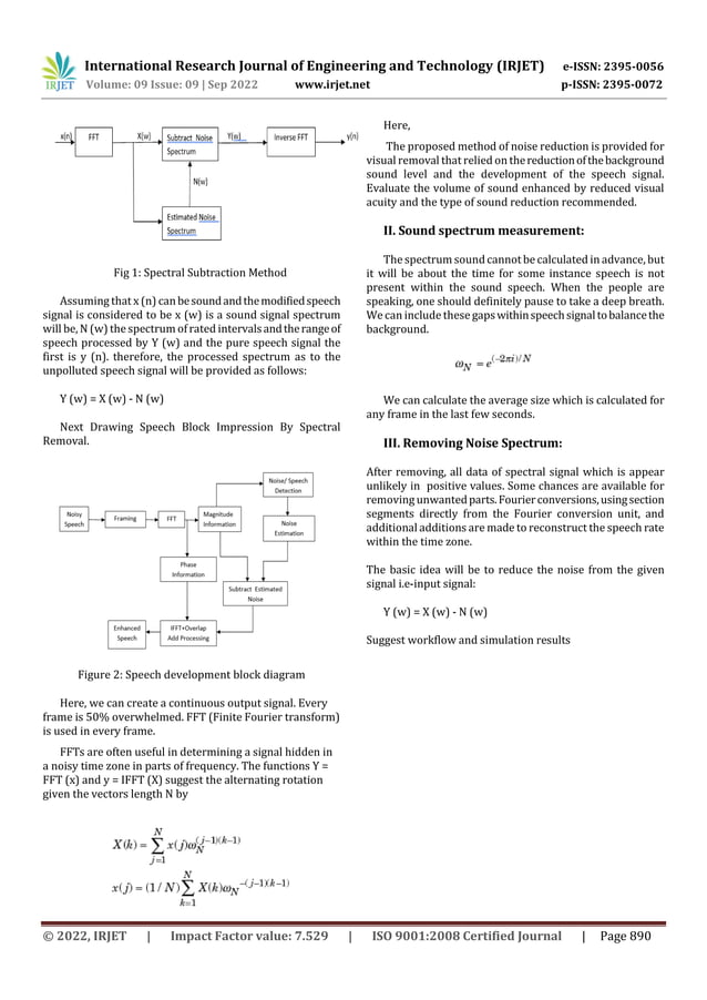 Analysis of Speech Enhancement Incorporating Speech Recognition | PDF