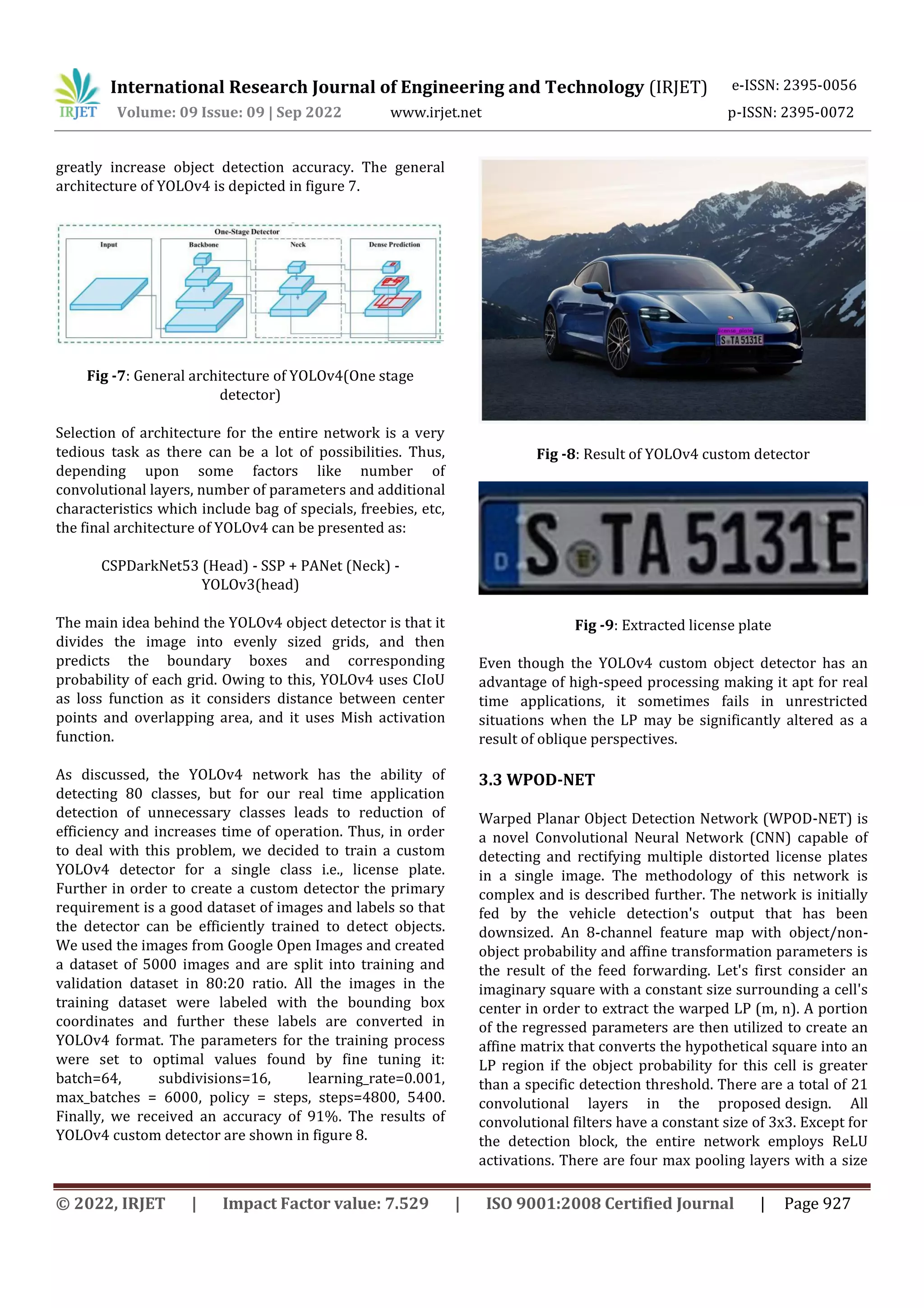 Different Methodologies for Indian License Plate Detection | PDF | Cameras and Camcorders ...