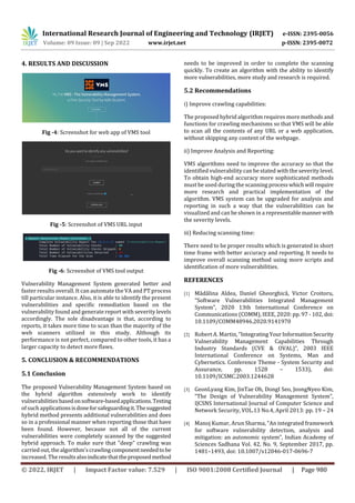 Vulnerability Management System | PDF