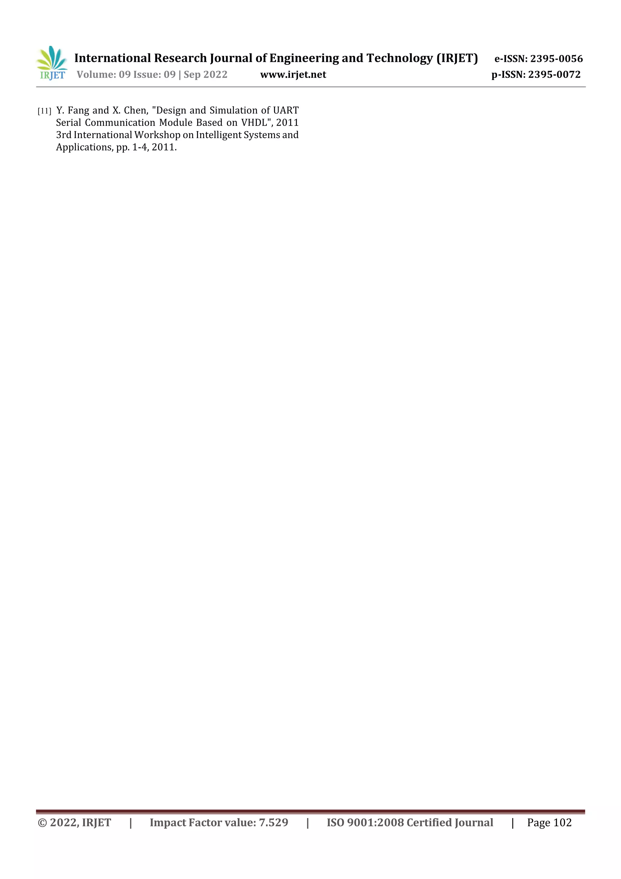Design And Verification Of The Uart And Spi Protocol Using Uvm Pdf 