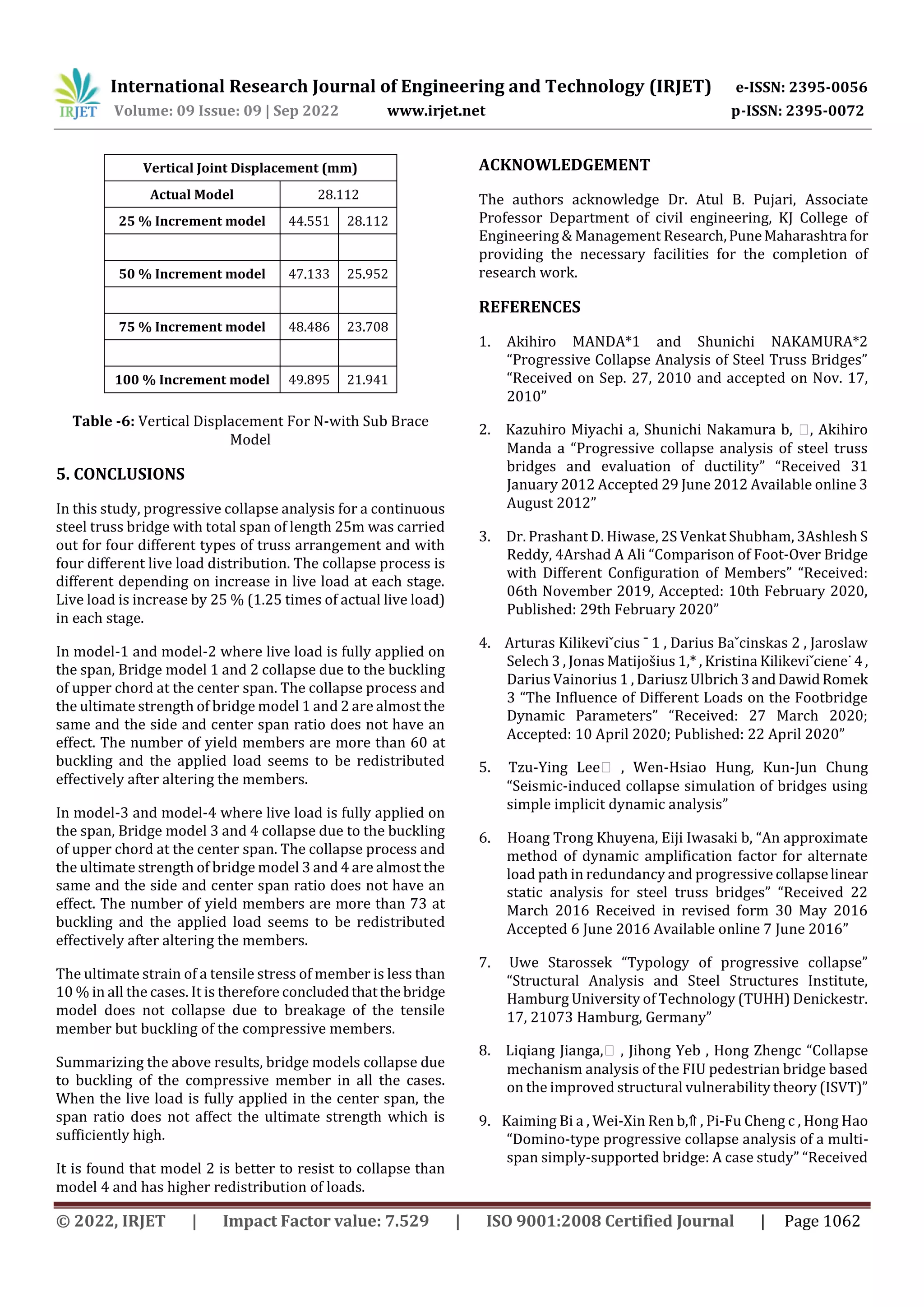 Progressive Collapse Analysis of Steel Truss Foot Over Bridge | PDF
