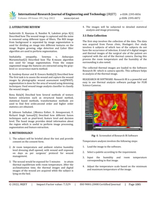Thermal Imaging in Surgical Site Infection (SSI) Detection | PDF