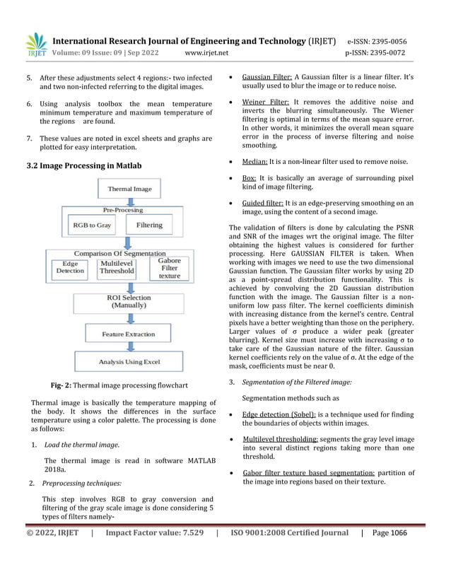 Thermal Imaging in Surgical Site Infection (SSI) Detection | PDF