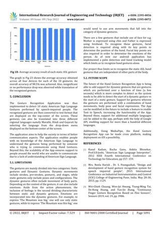 Hand Gesture Recognition and Translation Application | PDF | Computing ...