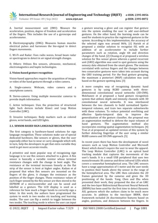 Hand Gesture Recognition and Translation Application | PDF | Computing | Technology & Computing