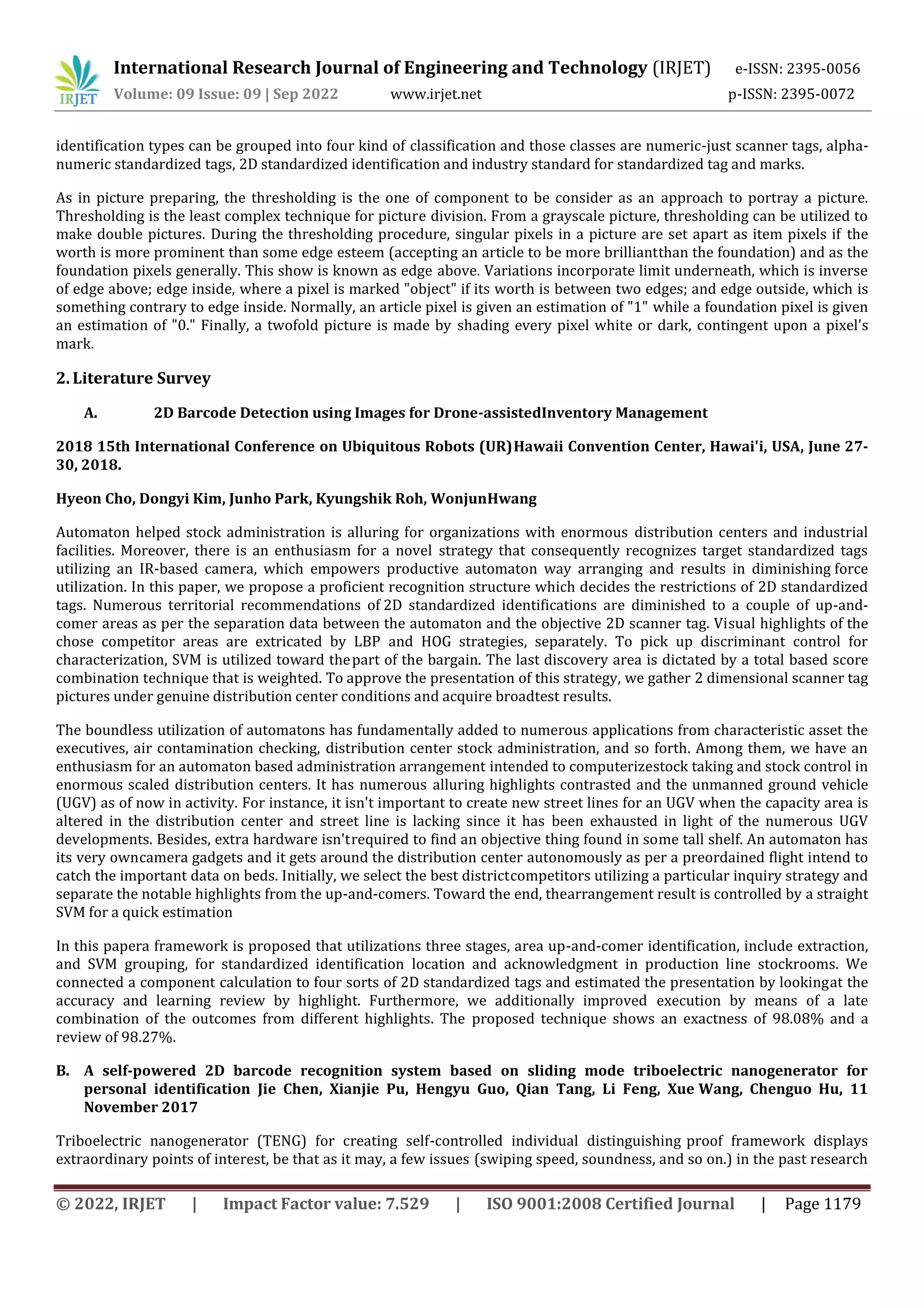 Limitations of Barcode and QR code Scanner | PDF | Web Development ...